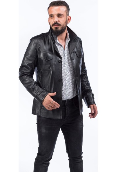 Dericlub E-926 Gerçek Deri Erkek Mont Dericlub E-926 Gerçek Deri Erkek Mont