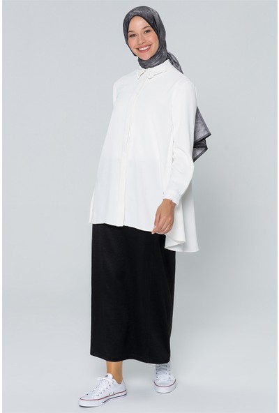 Armine Belli Etek 19KA1859 Siyah