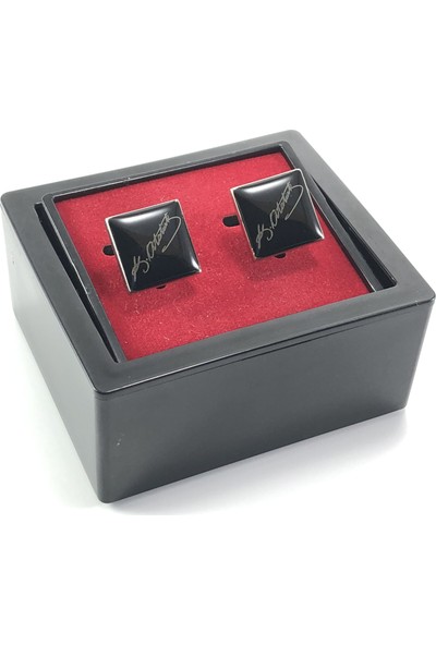 Pierroni Atatürk İmzalı Kol Düğmesi Kutulu