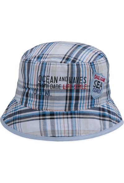 Bay Şapkacı Erkek Çocuk Ekose Bermuda Şapka Bay Şapkacı Erkek Çocuk Ekose Bermuda Şapka