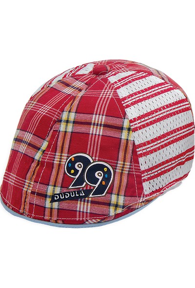 Bay Şapkacı Erkek Çocuk Fileli Kasket Şapka