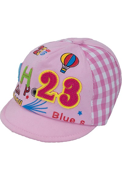 Bay Şapkacı Unisex Bebek Aplikeli Kep Şapka