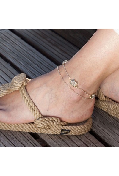 Modex Altın Sarısı Kaplumbağa Halhal