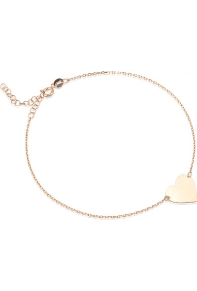 Azuris 925 Ayar Gümüş Kalpli Hal Hal