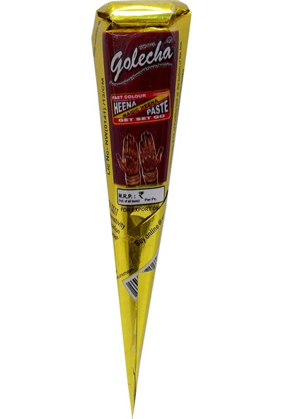 Golecha Dövme Koni Kına Kızıl 23Gr Golecha Dövme Koni Kına Kızıl 23Gr