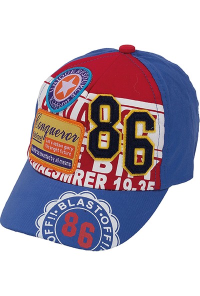 Bay Şapkacı Erkek Çocuk Armalı Kep