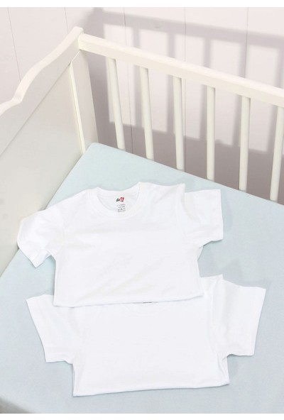 Dagi Erkek Çocuk 2'li Atlet Beyaz K017Y0080