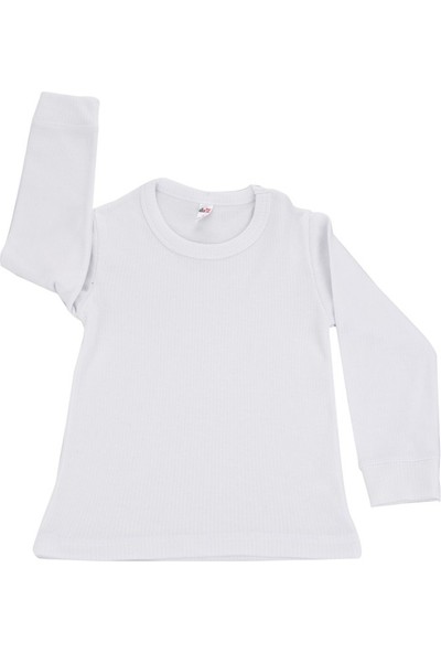 Ekru Uzun Kol Erkek Çocuk Tek Üst Termal İçlik Ekru Uzun Kol Erkek Çocuk Tek Üst Termal İçlik