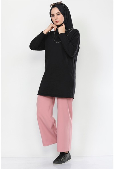 inStyle Dabıl Kumaş Pantolon - Pudra