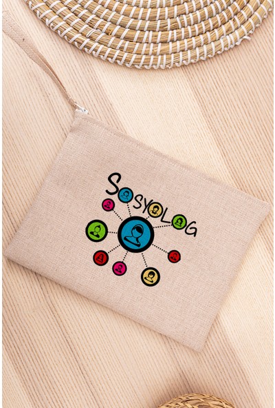 Hediyedukkani Sosyolog Keten Bez El Çantası