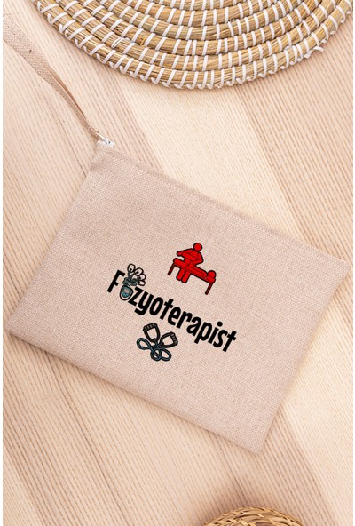 Hediyedukkani Fizyoterapist Keten Bez El Çantası