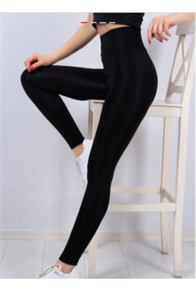 Cindiy Yüksek Bel Toparlayıcı Parlak Tayt