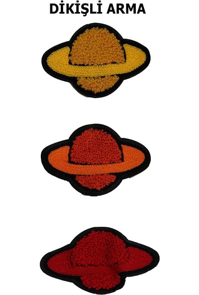 Halfart Renkli Gezegen Satürn 1 Arma Yama Patch