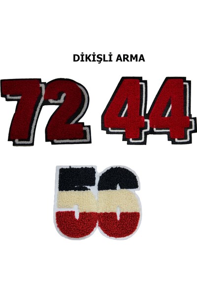 Halfart Pamuk Sayılar Serisi Arma Yama Patch Halfart Pamuk Sayılar Serisi Arma Yama Patch