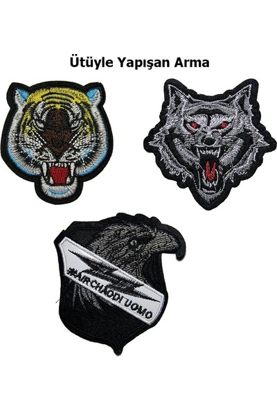 Halfart Vahşi Seri Arma Yama Patch