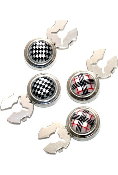 Ocean Pole 2 Çift Düğme Kapağı Kol Düğmeleri Ocean Pole 2 Çift Düğme Kapağı Kol Düğmeleri