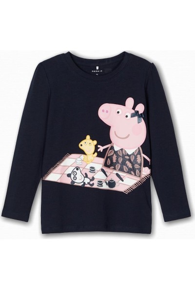 Name It Kız Çocuk Peppa Pig Baskılı T-Shirt