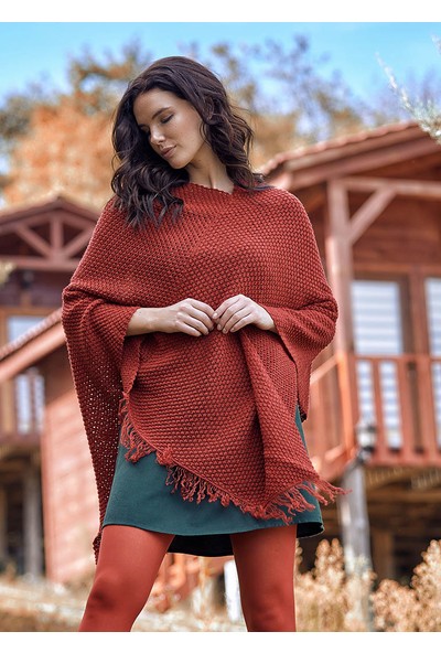 Clandestino Bohem Tarz Asimetrik Kesim Triko Panço Turuncu Clandestino Bohem Tarz Asimetrik Kesim Triko Panço Turuncu