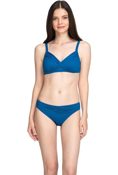 Dagi Mavi Kaplı Toparlayıcı Bikini Takımı Dagi Mavi Kaplı Toparlayıcı Bikini Takımı