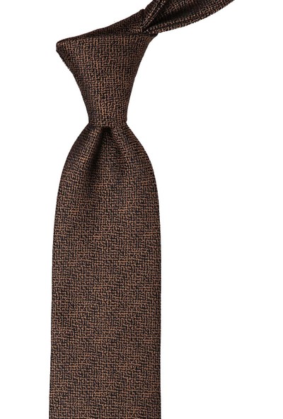 Kravatkolik Kum Desen Mendilli Klasik Kravat