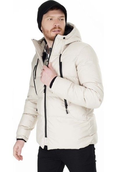 Buratti Fermuar Kapama Slim Fit Kapüşonlu Dik Yaka Mont Erkek MONT 5717101 Buratti Fermuar Kapama Slim Fit Kapüşonlu Dik Yaka Mont Erkek MONT 5717101