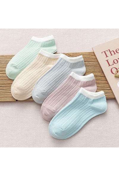 Zirve Kadın Desenli Patik Çorap 5'li (Antibakteriyel Extra Soft) Zirve Kadın Desenli Patik Çorap 5'li (Antibakteriyel Extra Soft)
