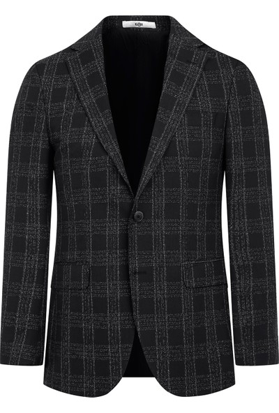 Kiğılı Ekose Klasik Ceket