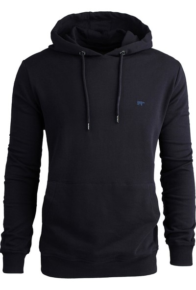 Bad Bear Erkek Hoodie Badge 200212050-NVY