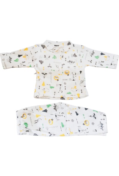 Neşelibebek 111780 Unisex Iskandinav Tarz Pijama Takımı Neşelibebek 111780 Unisex Iskandinav Tarz Pijama Takımı