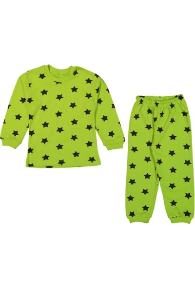 Neşelibebek 1165011 Unisex Star Yıldızlı Pijama Takımı