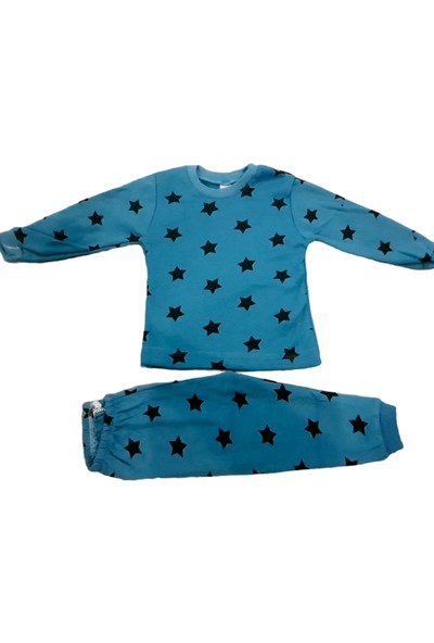 Neşelibebek 1165011 Unisex Star Yıldızlı Pijama Takımı