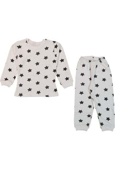 Neşelibebek 1165011 Unisex Star Yıldızlı Pijama Takımı