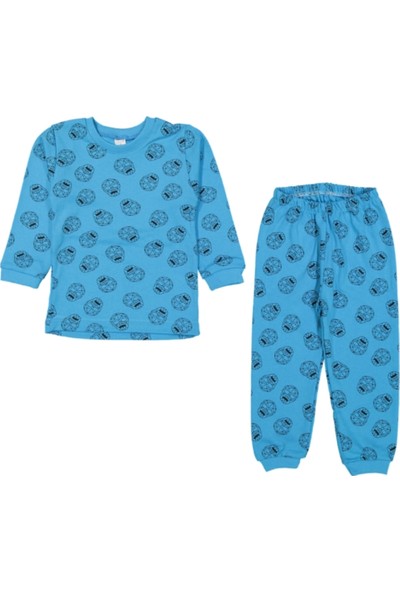 Neşelibebek 1165012 Unisex Kuru Kafa Happy Hallowen Pijama Takımı
