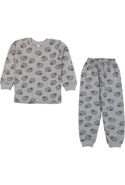 Neşelibebek 1165012 Unisex Kuru Kafa Happy Hallowen Pijama Takımı