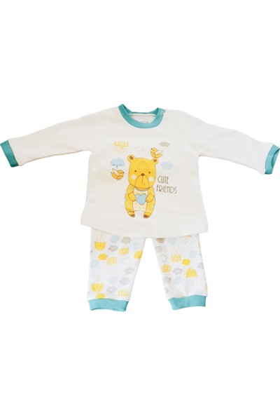 Neşelibebek FBBRS3313 Unisex Cute Friends Pijama Takımı