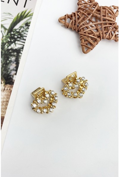 ÇLK Accessories 2'li Taşlı Kalp Metal Mandal Toka ÇLK Accessories 2'li Taşlı Kalp Metal Mandal Toka