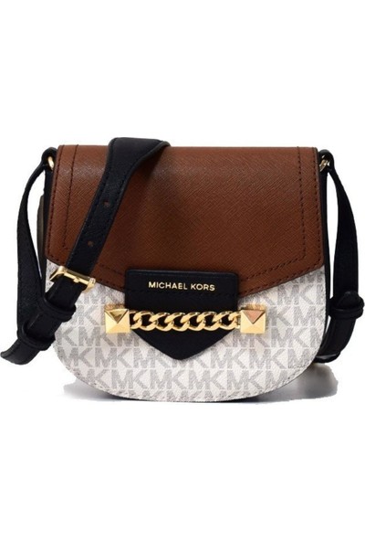 Mıchael Kors Küçük Eyer Çanta Cr Admır 35S9Gkgm1B