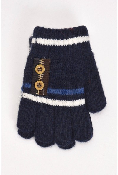 Mossta Çift Kat Yünlü Çocuk Eldiveni