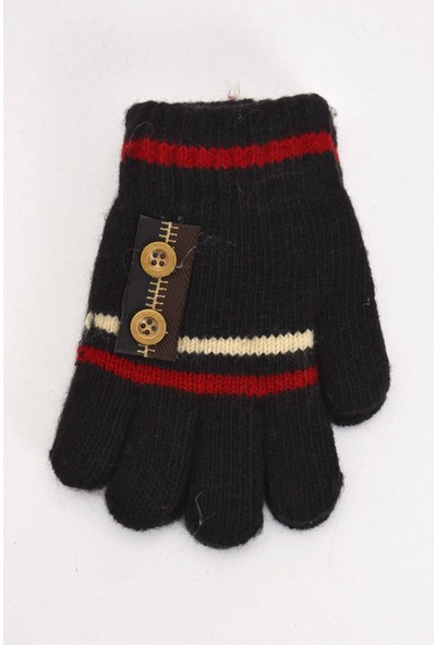 Mossta Çift Kat Yünlü Çocuk Eldiveni