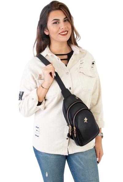 Nas Bag 1070 - Siyah - Natural Nas Bag 1070 - Siyah - Natural