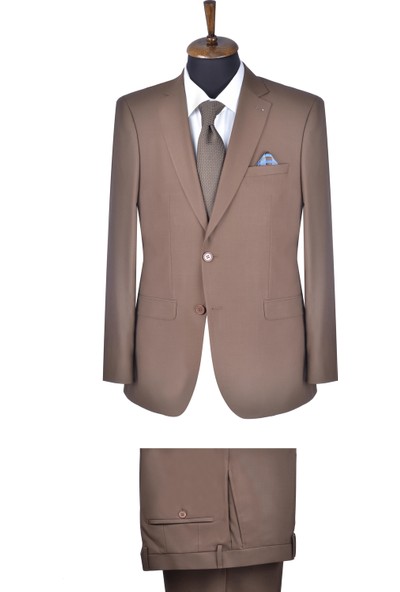 Baggi Erkek Regular Fit Düz Takım Elbise