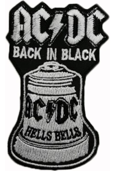Metal Giyim Ac/dc Ufak Boy Patch Yama (Model No:4) Metal Giyim Ac/dc Ufak Boy Patch Yama (Model No:4)