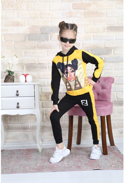 Cillop Butik Kız Çocuk Eşofman Takımı