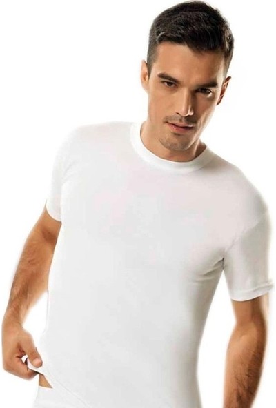 Tutku Poky Tutku Erkek 6'lı Sıfır Yaka Yarım Kollu Penye Atlet Tutku Poky Tutku Erkek 6'lı Sıfır Yaka Yarım Kollu Penye Atlet