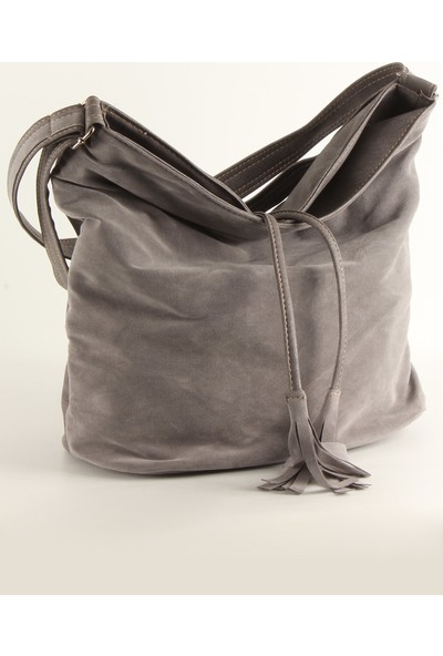 Luwwe Bag'S Kadın Yumuşak Çift Taraflı Nubuk Görünümlü Salaş Omuz Çantası (10409) Luwwe Bag'S Kadın Yumuşak Çift Taraflı Nubuk Görünümlü Salaş Omuz Çantası (10409)