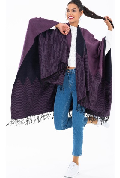 Forum Fashion Lafontaıne Desenli Panço Forum Fashion Lafontaıne Desenli Panço