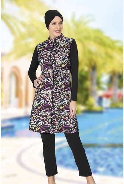 Forum Fashion Ladytes Tam Kapalı Tesettür Mayo Forum Fashion Ladytes Tam Kapalı Tesettür Mayo