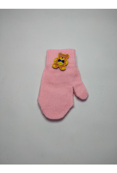 Esin Bebe Tek Parmak Eldiven Pembe
