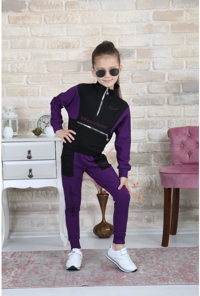 Cillop Butik Nike Fermuar Detaylı Eşofman Takımı
