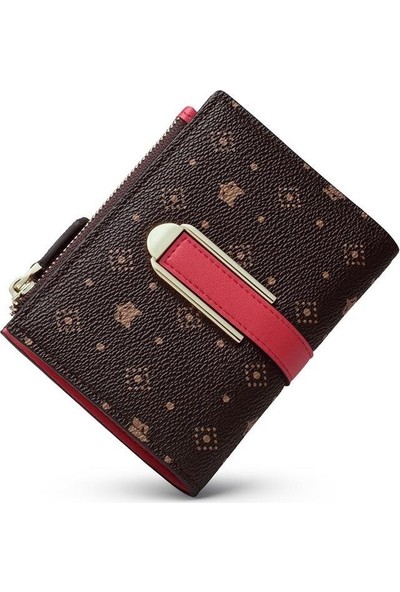 Foxer Retro Monogram Kadın Deri Cüzdan Özel Kutusunda Foxer Retro Monogram Kadın Deri Cüzdan Özel Kutusunda